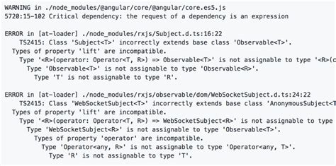 Angular 4 Bug In Combination With Latest Typescript Elstar It