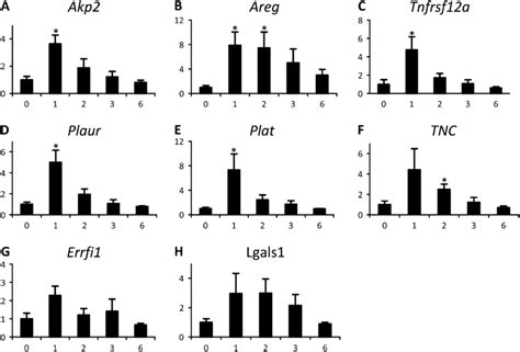 Real Time Pcr Validation Of Microarray Results Messenger Rna Abundance