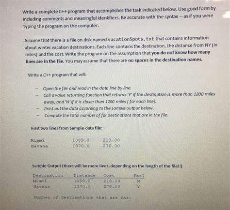 solved write a complete c program that accomplishes the