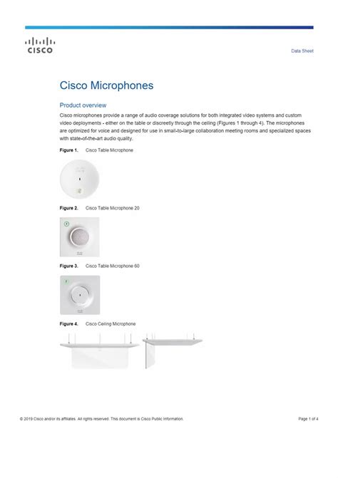 Cisco CS MIC TABLE J Table Microphone At 22800 Piece In Ghaziabad ID 27127509212