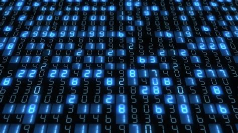 Hexadecimal Big Data Digital Code Stock Footage Video Artofit