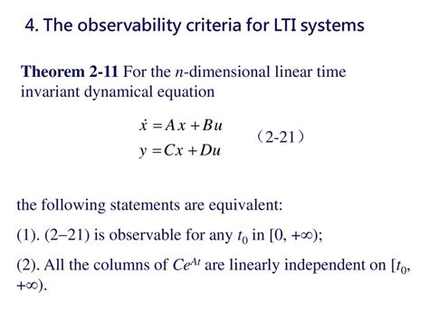 §2 3 observability of linear dynamical equations ppt download