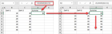 Formel Auf Die Ganze Spalte Anwenden Nach Unten Kopieren Excel And Gs
