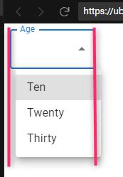 Select Misaligned Dropdown Issue Mui Material Ui GitHub