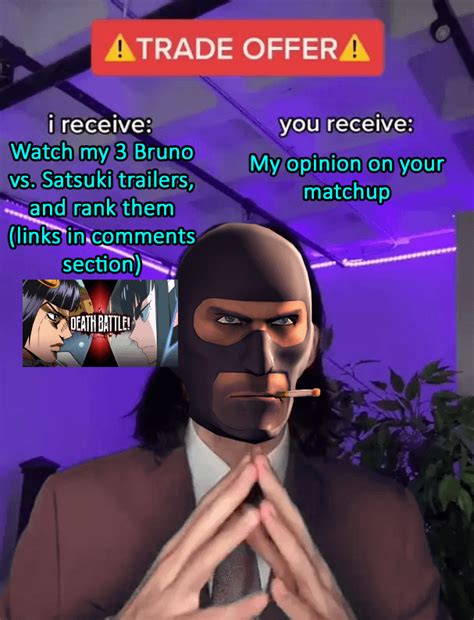 Deal Incoming Rdeathbattlematchups