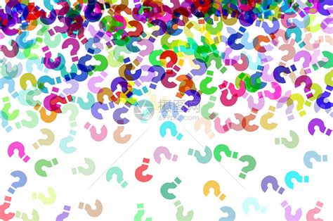 绘制在白色背景上的不同颜色的问答标记na插画图片下载 正版图片402200681 摄图网