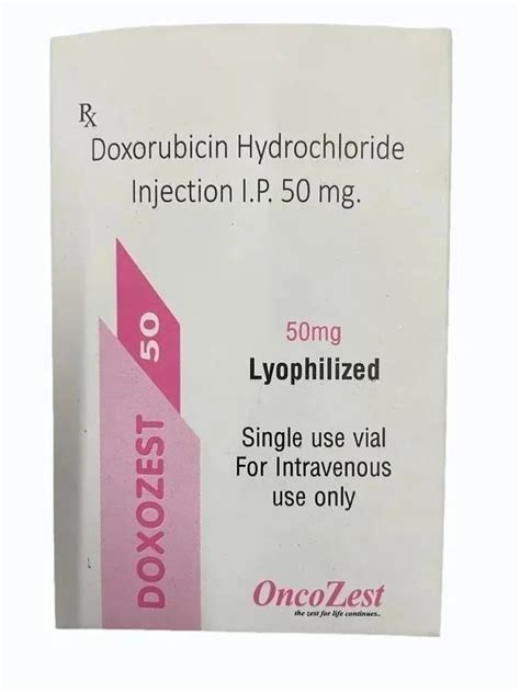 Doxorubicin Hydrochloride Injection At Rs 350 Vial Doxorubicin Injection In Nagpur Id
