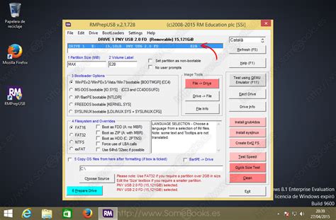 Crear una memoria USB en Windows desde la que instalar múltiples sistemas SomeBooks es