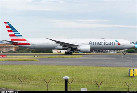 N735at Boeing 777 323er American Airlines Yyk Jetphotos