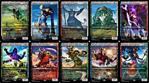 Theros Dual Colored God Customizedmtg Magic The Gathering Proxy Cards