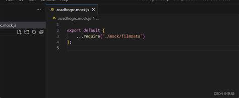 react dva项目中 roadhogrc mock js直接自动导入mock目录下所有文件方式 csdn博客