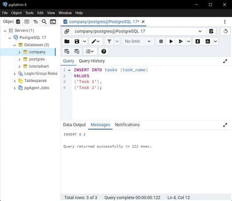 postgresql create table with auto increment id examples