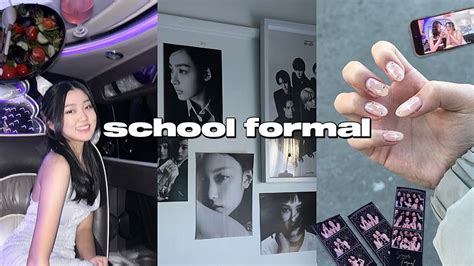 S4 Vlog🍾school Formal Vlog Grwm Its My Last Formal As A Senior Tt Youtube