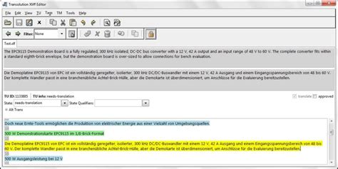 xliff editor localization software