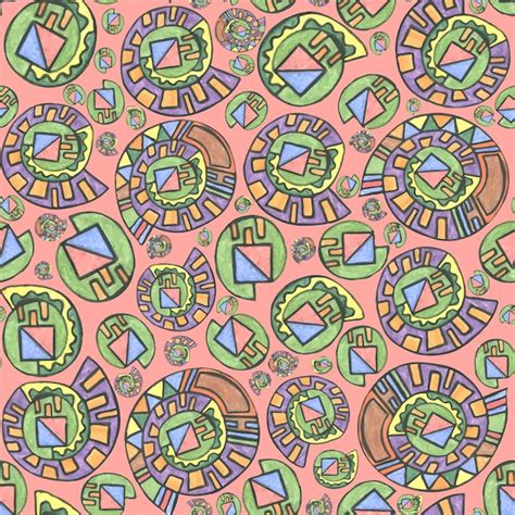 Premium Vector Abstract Spiral Shells Geometric Shapes Circles
