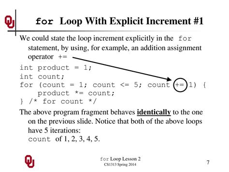 Ppt For Loop Lesson 2 Outline Powerpoint Presentation Free Download