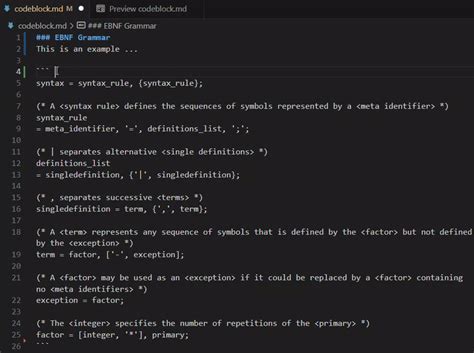 EBNF Tools Visual Studio Marketplace