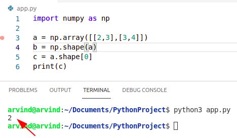Python NumPy Shape With Examples Python Guides