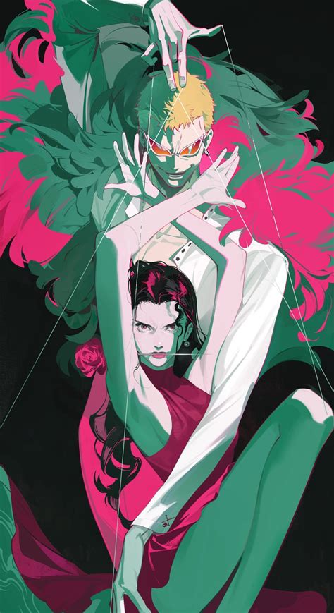 Donquixote Doflamingo And Viola One Piece Drawn By Tobu Bilibil Danbooru