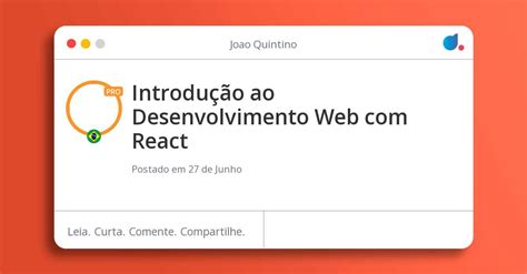 introdução ao desenvolvimento web com react