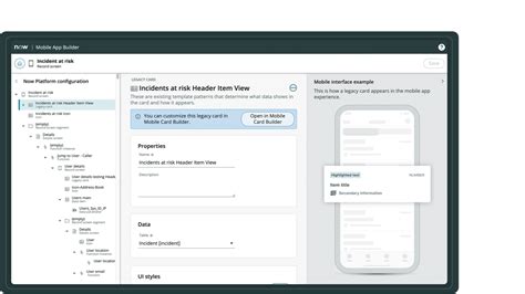 Mobile App Builder Mobile Development ServiceNow