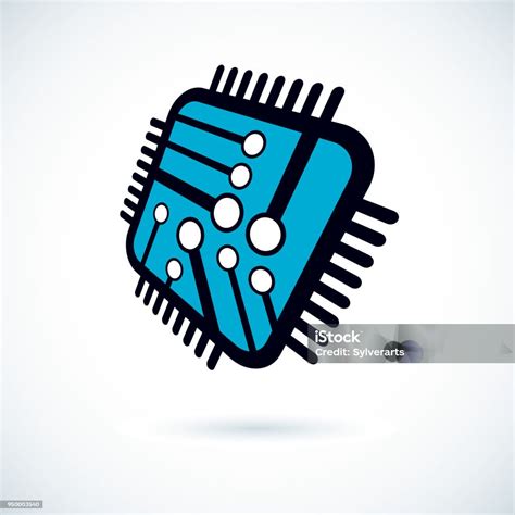 Vector Microchip Design Cpu Information Communication Technology
