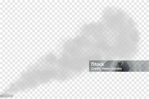 연기 질감은 투명한 배경에 분리되어 있습니다 스팀 특수 효과 사실적인 벡터 화재 안개 또는 안개 0명에 대한 스톡 벡터 아트 및 기타 이미지 Istock