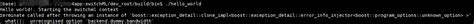 1 hello world error while loading shared libraries libprotobuf so