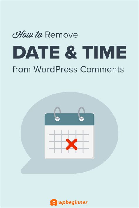 How To Remove Date And Time From WordPress Comments