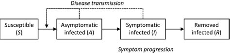 Schematic Showing The Compartmental Epidemiology Model For Download Scientific Diagram