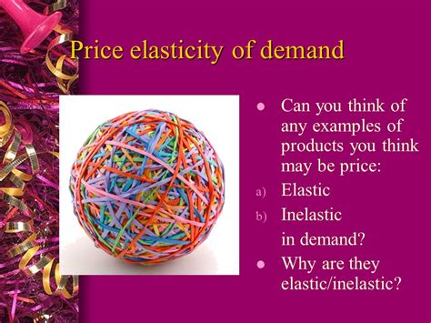 Elasticity Examples