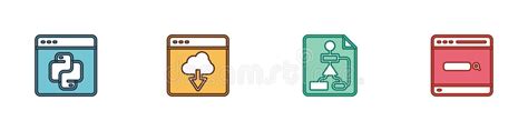 Flowchart Python Stock Illustrations 44 Flowchart Python Stock