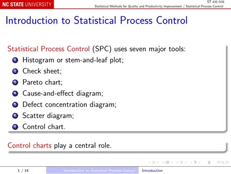 Ppt Introduction To Statistical Process Control Statistical Process Powerpoint Presentation