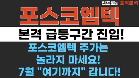 포스코엠텍 대응법 알려드립니다포스코엠텍주가포스코엠텍주가전망포스코홀딩스포스코퓨처엠 에코프로 포스코홀딩스주식전망리튬호재진프로 세력주급등주무료추천