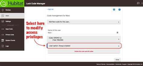 Lock Code Manager Hubitat Documentation
