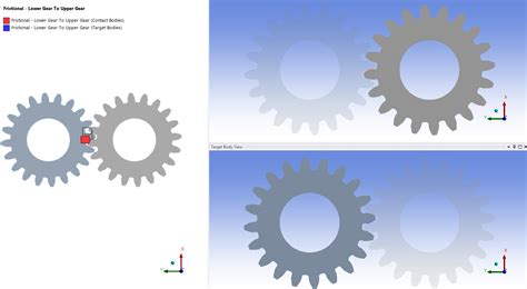 正齿轮组 应力评估（ansys workbench） workbench齿轮啮合仿真 查看齿面接触应力和齿根弯曲应力 csdn博客