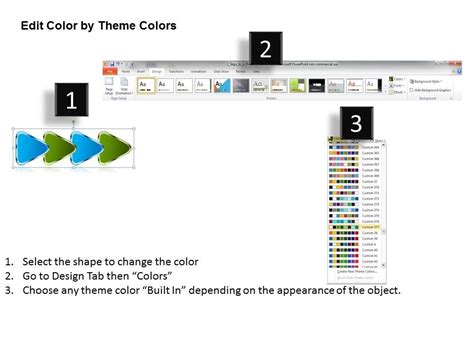 Linear Flow Navigation Arrow Stages PowerPoint Presentation Designs Slide PPT Graphics
