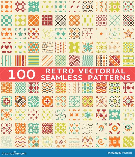 976 Retro Patterns A Retro And Vintage Inspired Background Featuring