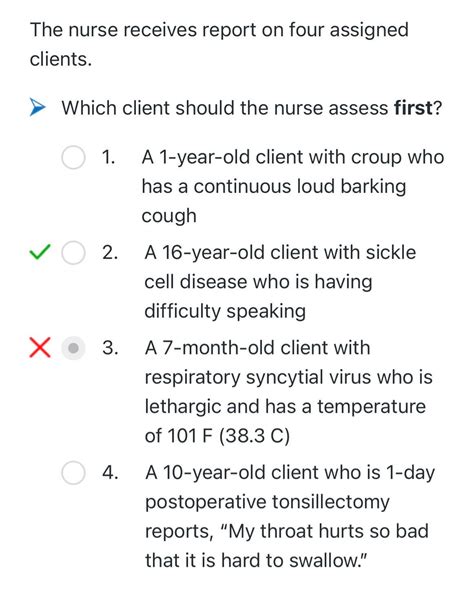 Priority Question Rpassnclex