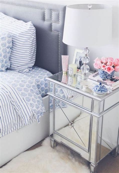 15 Best Mirrored Nightstands For A Glamorous Bedroom