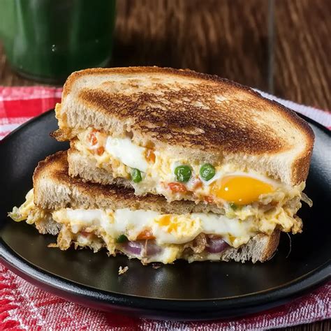 Irresistible Golden Fried Eggs Toast For Delicious Mornings