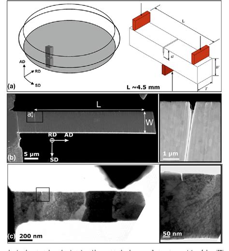 Figure 2 From Intrinsic And Extrinsic Size Effects In Materials Fracture Properties Of Ultra ﬁ