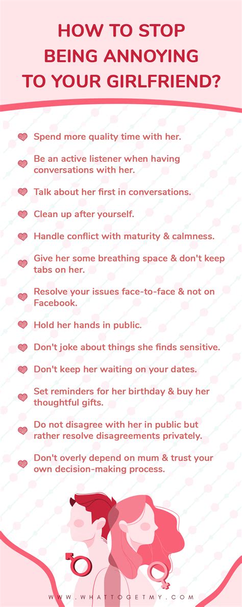 How To Stop Being Annoying To Your Girlfriend What To Get My
