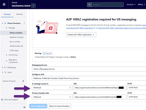 Taino Solutions Help Center Sms Twilio Integration Setup Guide