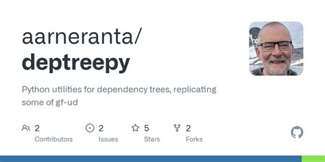 Github Aarnerantadeptreepy Python Utilities For Dependency Trees Replicating Some Of Gf Ud