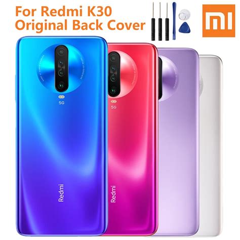 Buy Original Battery Glass Back Cover Door For Xiaomi Redmi K30 5g