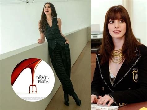 Anne Hathaway Shares First Look As Andy Sachs In ‘the Devil Wears Prada 2