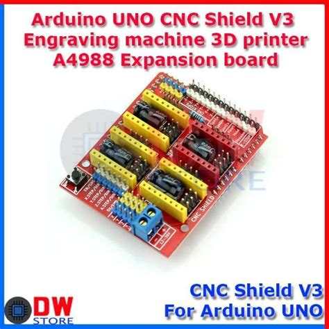 Jual Arduino Cnc Shield V3 Engraving Machine 3d Printer A4988 Expansion