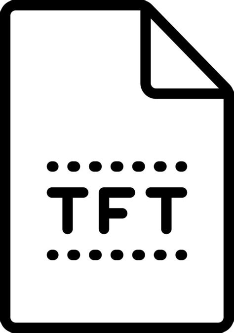 Line Icon For Tft 16990635 Vector Art At Vecteezy