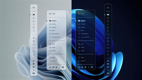 Interactive Navigation Bar Starter Kit Figma